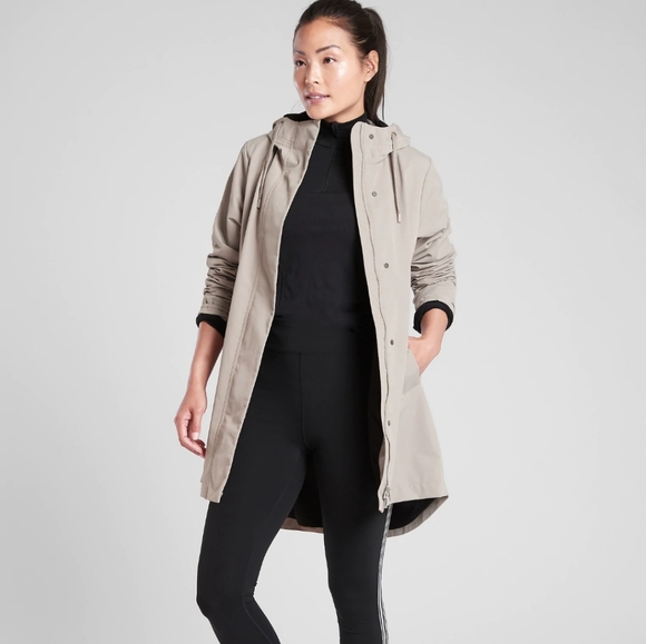 Athleta | Jackets & Coats | Athleta Forest Rain Shell | Poshmark